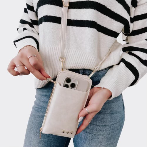 Bailey Cream Phone Bag – Shop Pink Suitcase