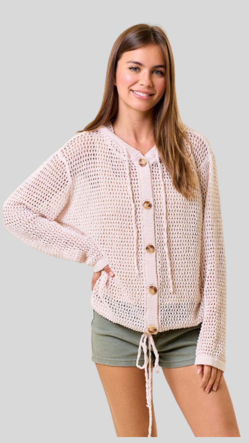Daphne Taupe Cardigan – Shop Pink Suitcase